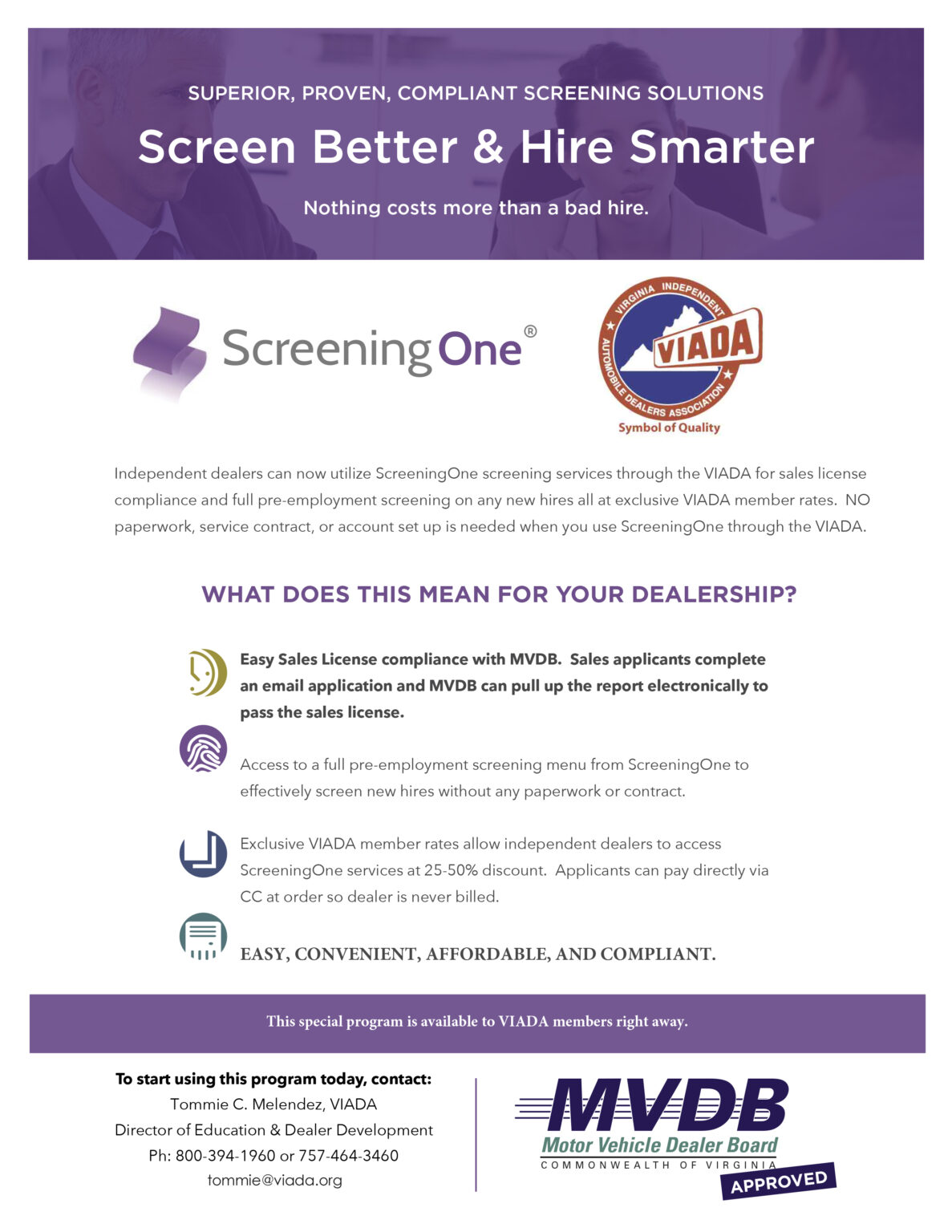 Background Checks – Virginia Independent Auto Dealers Association